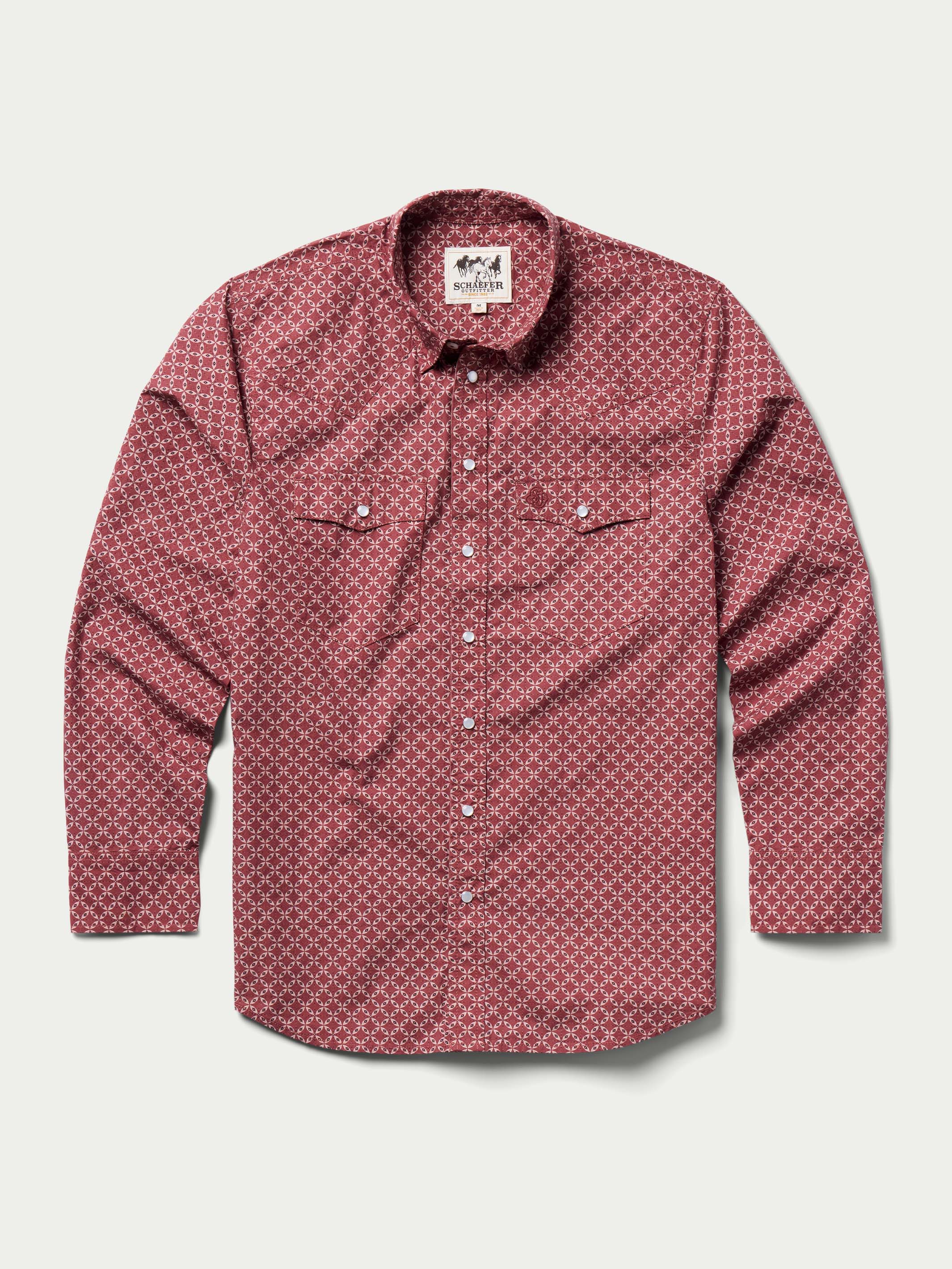 Grandstand Cotton Snap Shirt | Schaefer Outfitter