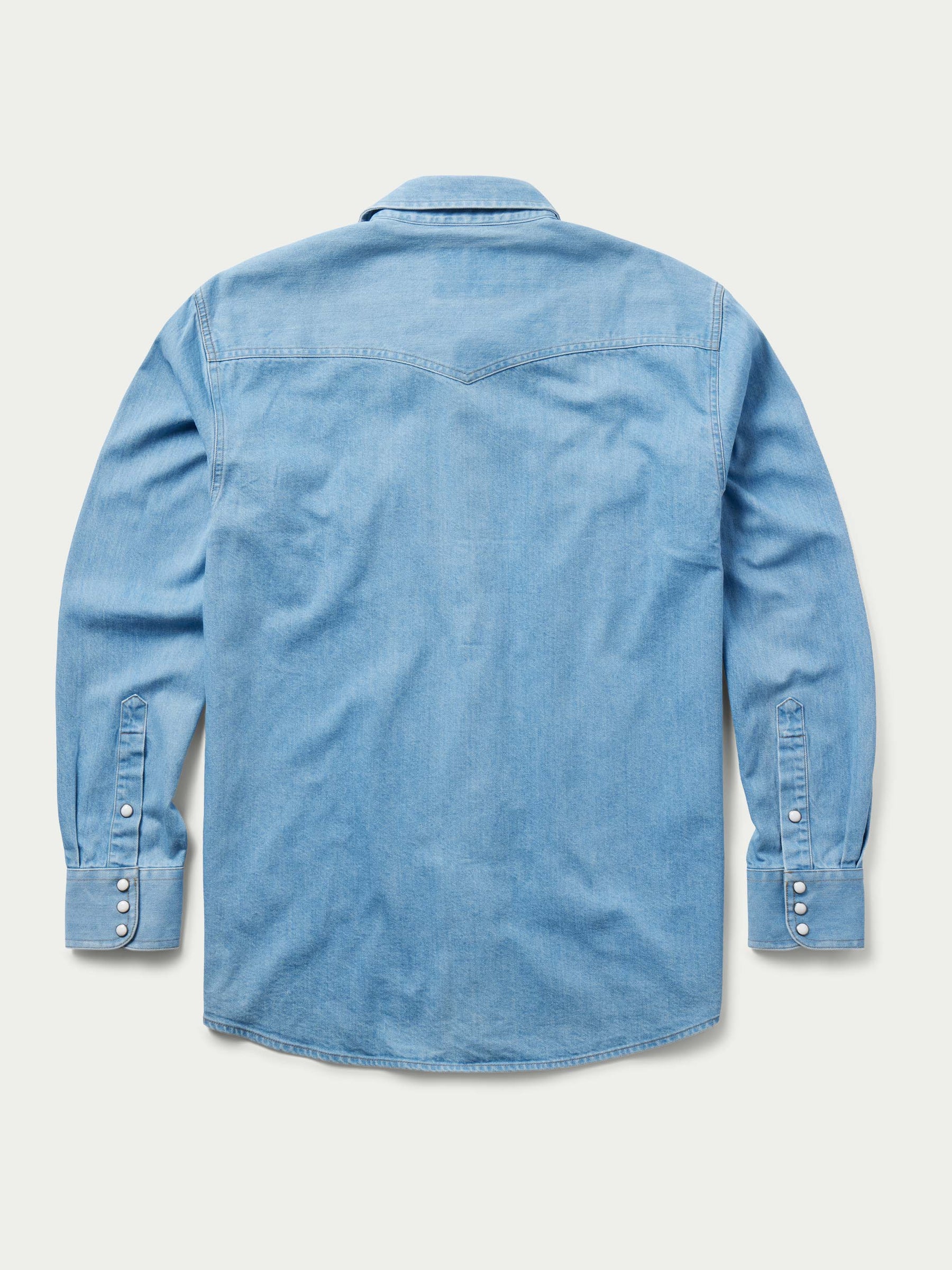Classic Western Denim Snap Shirt | Schaefer Outfitter